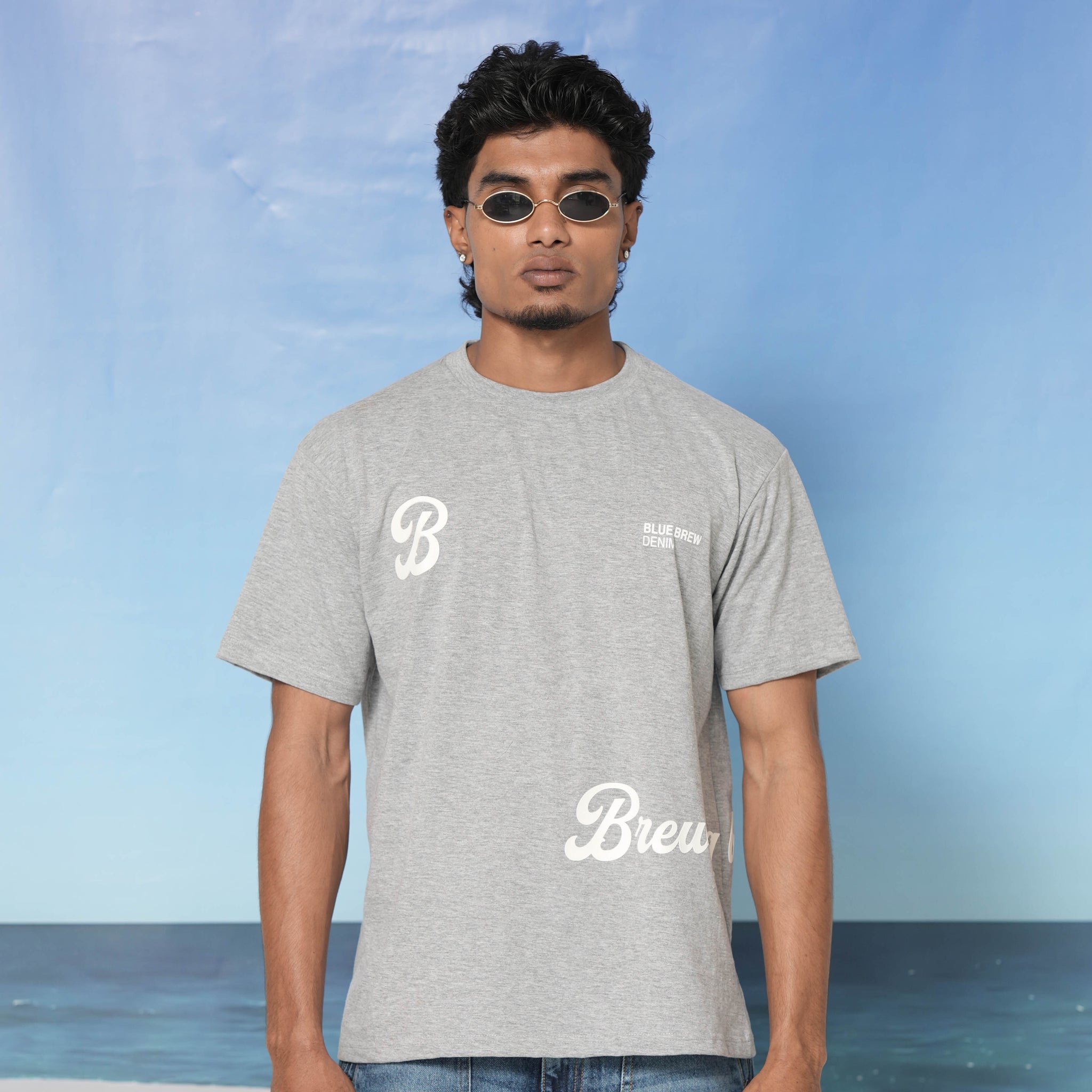 BREWING BAD IDEAS GREY T-SHIRT